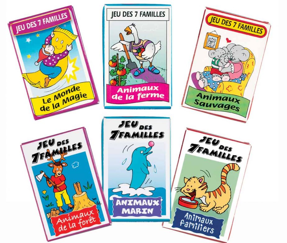 JEU DE 7 FAMILLES ANIMAUX | CED